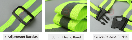 1.5Inch Elastic Safety Vest – Safetyproduct